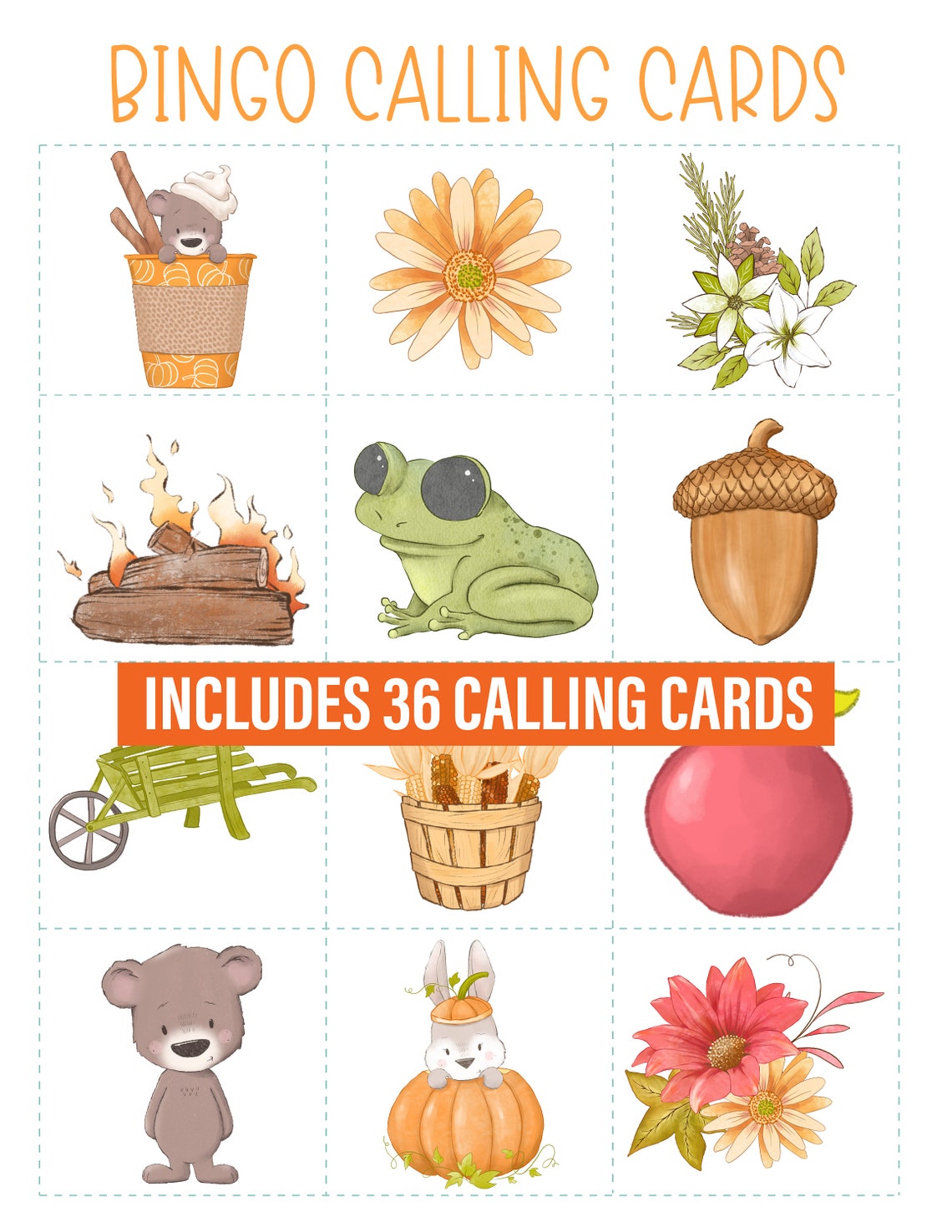 Printable Bingo Classroom Bingo Homeschool Bingo Fall Bingo Classroom ...