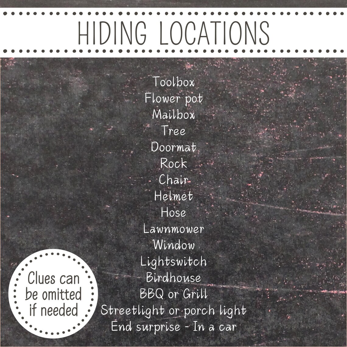 Ahoy! Printable Pirate Adventure Themed Outdoor Scavenger Hunt Game ...