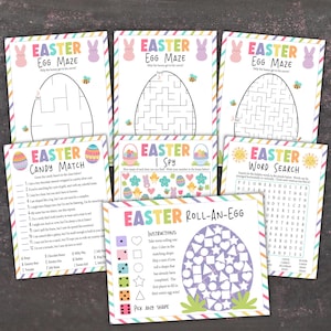 Mega Instant Download Easter Game Bundle for Easter Family Gathering ...