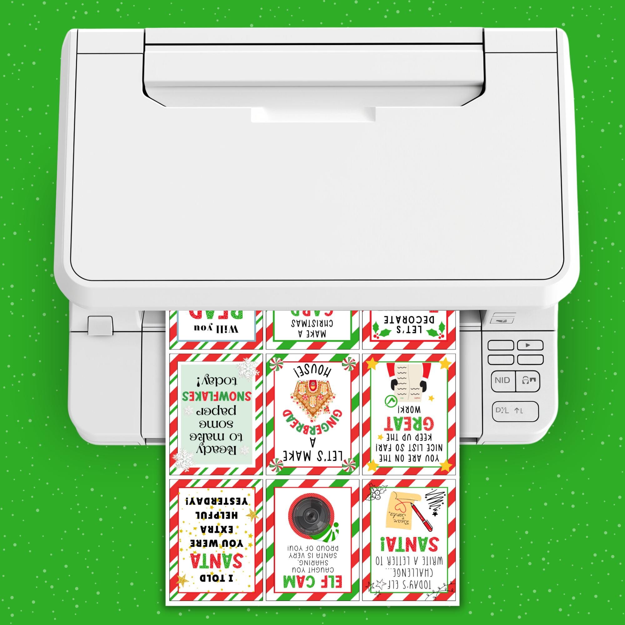 Printable Elf Notes and Activities | Christmas Elf Notes | Blank ...