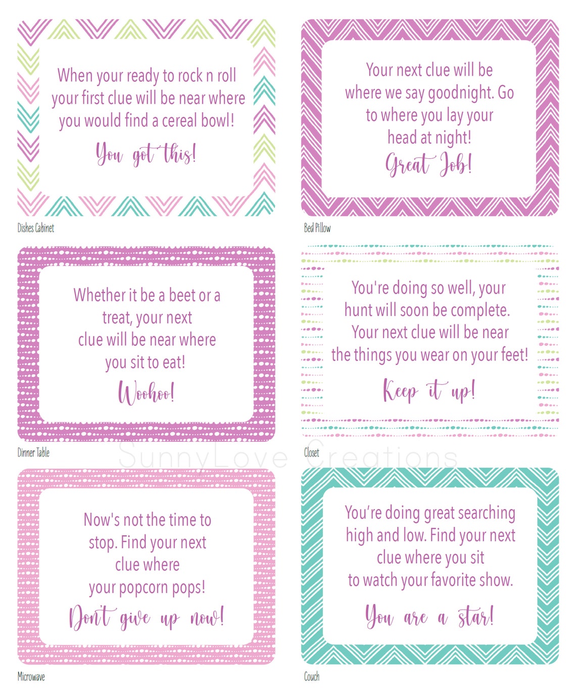 Birthday Scavenger Hunt, Birthday Party Games, Printable Birthday ...