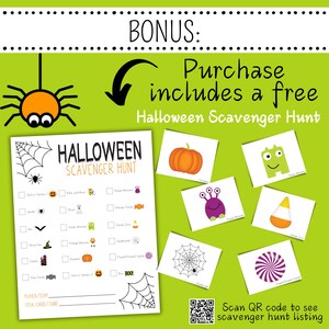 Spooky Halloween Pictionary Game Halloween Office Party Game Halloween ...