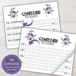 Spooky Halloween Pictionary Game | Halloween Office Party Game ...