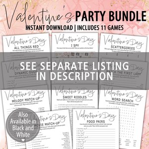 Fun Printable All Things Red Game for All Ages | Valentines Game Guess ...
