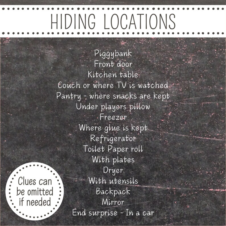 Ahoy! Printable Pirate Adventure Themed Indoor Scavenger Hunt Game ...