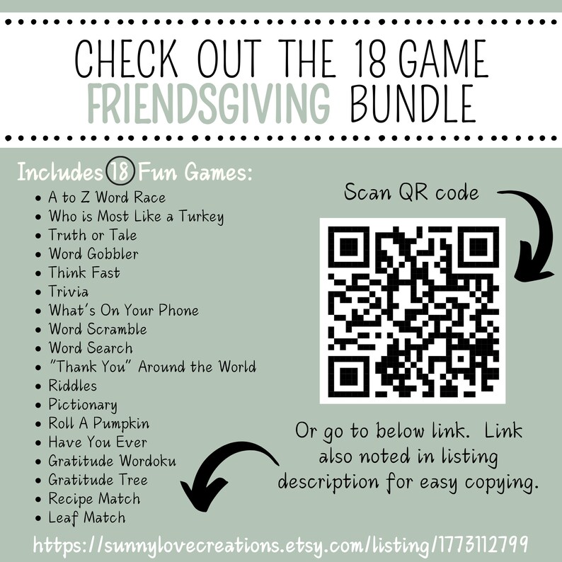 Friendsgiving Word Game How Many Words Can You Make From Friendsgiving ...