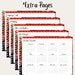 2024 Digital Planner Beautiful 2024 Red Floral Monthly Calendar PDF ...