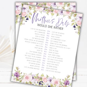 Mother's Day Printable Game Bundle | Printable Mother's Day Games for ...