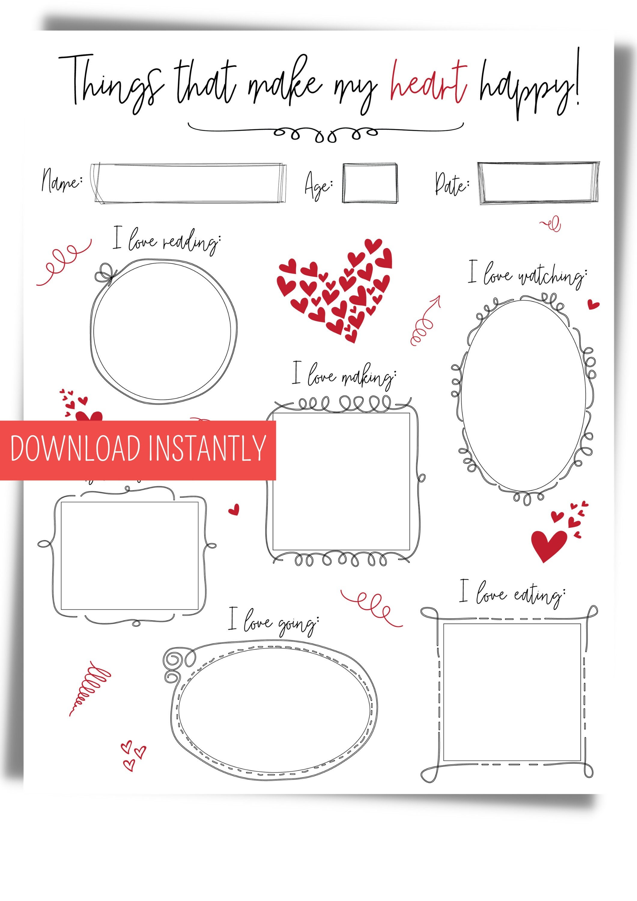 Kids Printable Worksheet | Kids Printable Activities | Kids New Year ...