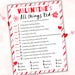 Fun Printable Valentines All Things Red Game for Kids | Instant ...