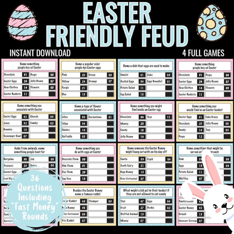 Easter Board Game - Etsy