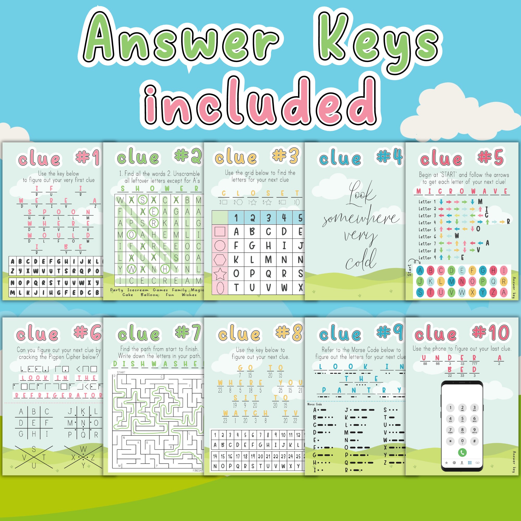 Fun Indoor Treasure Hunt Perfect Graduation or Birthday Gift for Teens ...