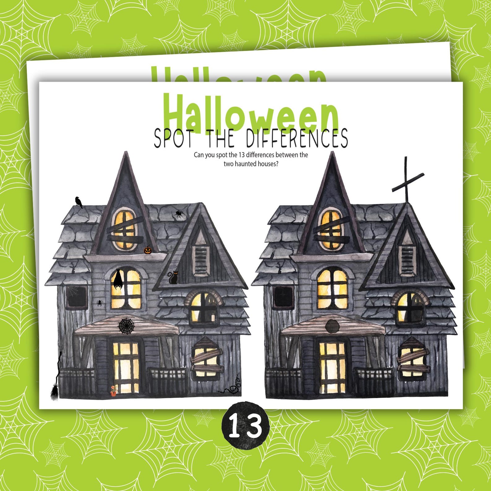 Halloween Game Bundle for All Ages | Classroom Halloween Printable ...