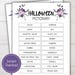 Spooky Halloween Pictionary Game | Halloween Office Party Game ...