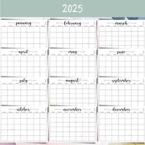 2025-2026 Calendar | 2025 Calendar PDF | 2026 Editable Calendar ...