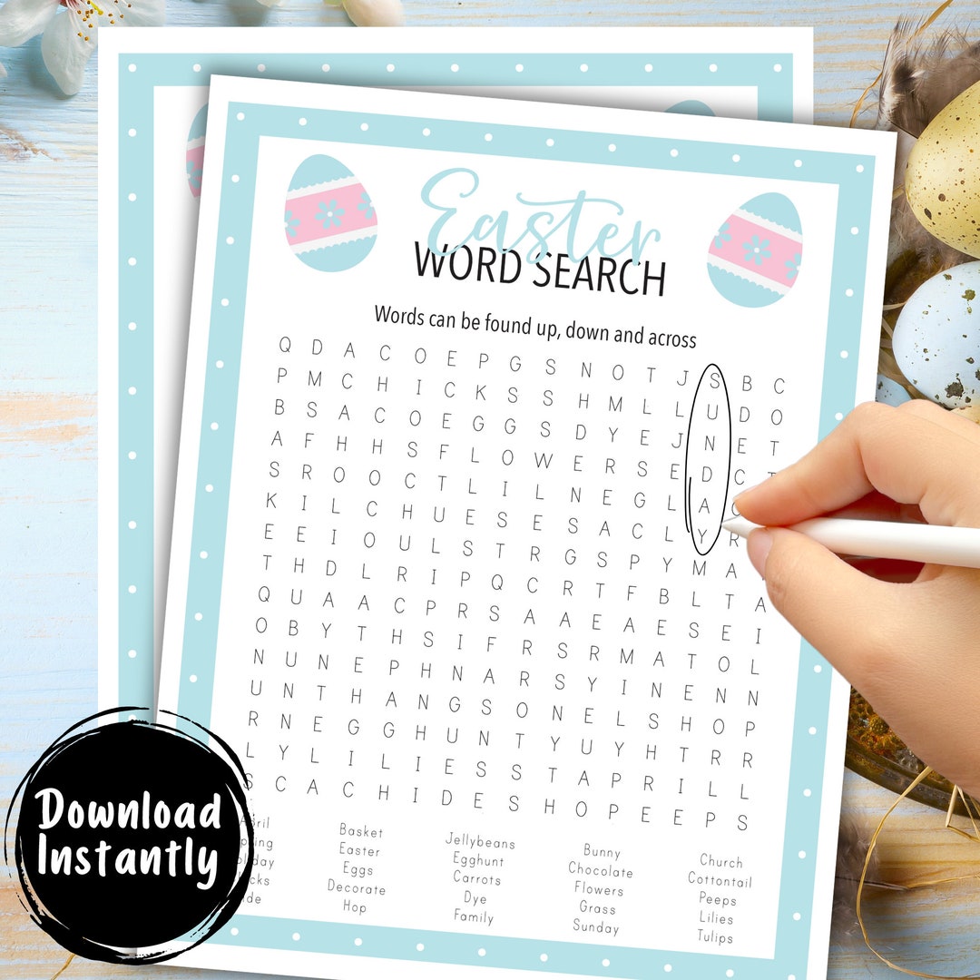 Easter Word Search Game | Easter Day Games | Kids Easter Games | Easter ...