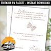 RV Rental Packet | Printable RV Welcome Letter - Etsy