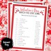 Valentines Love Songs Matching Game | Valentines Party Games | Holiday ...