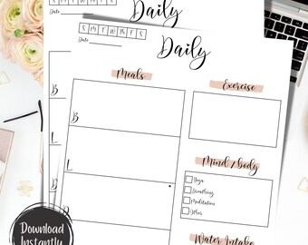 Printable Daily Log - Etsy