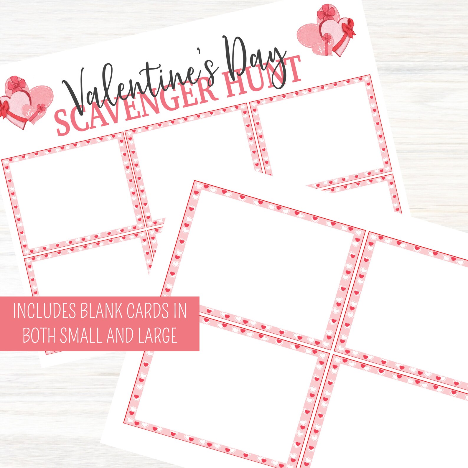 Valentines Day Scavenger Hunt | Valentines Scavenger Hunt | Valentines ...