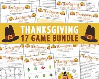 Thanksgiving Word Search With Border Holiday Seek and Find Word Game ...