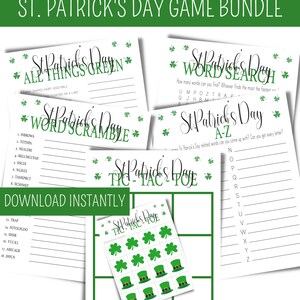 St Patricks Day Tic-tac-toe | St Patricks Day Games | St Patricks Day ...