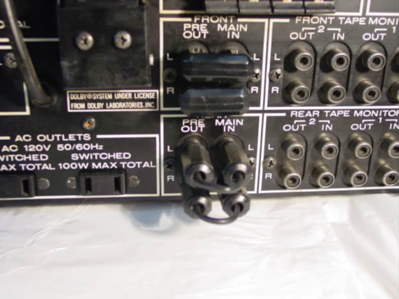 Marantz, Pioneer, NAD, ADCOM, Mcintosh Pre/amp Pre OUT / Main in Jumper ...