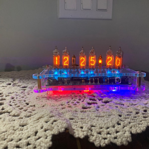 Nixie Tube Clock Kit - Etsy