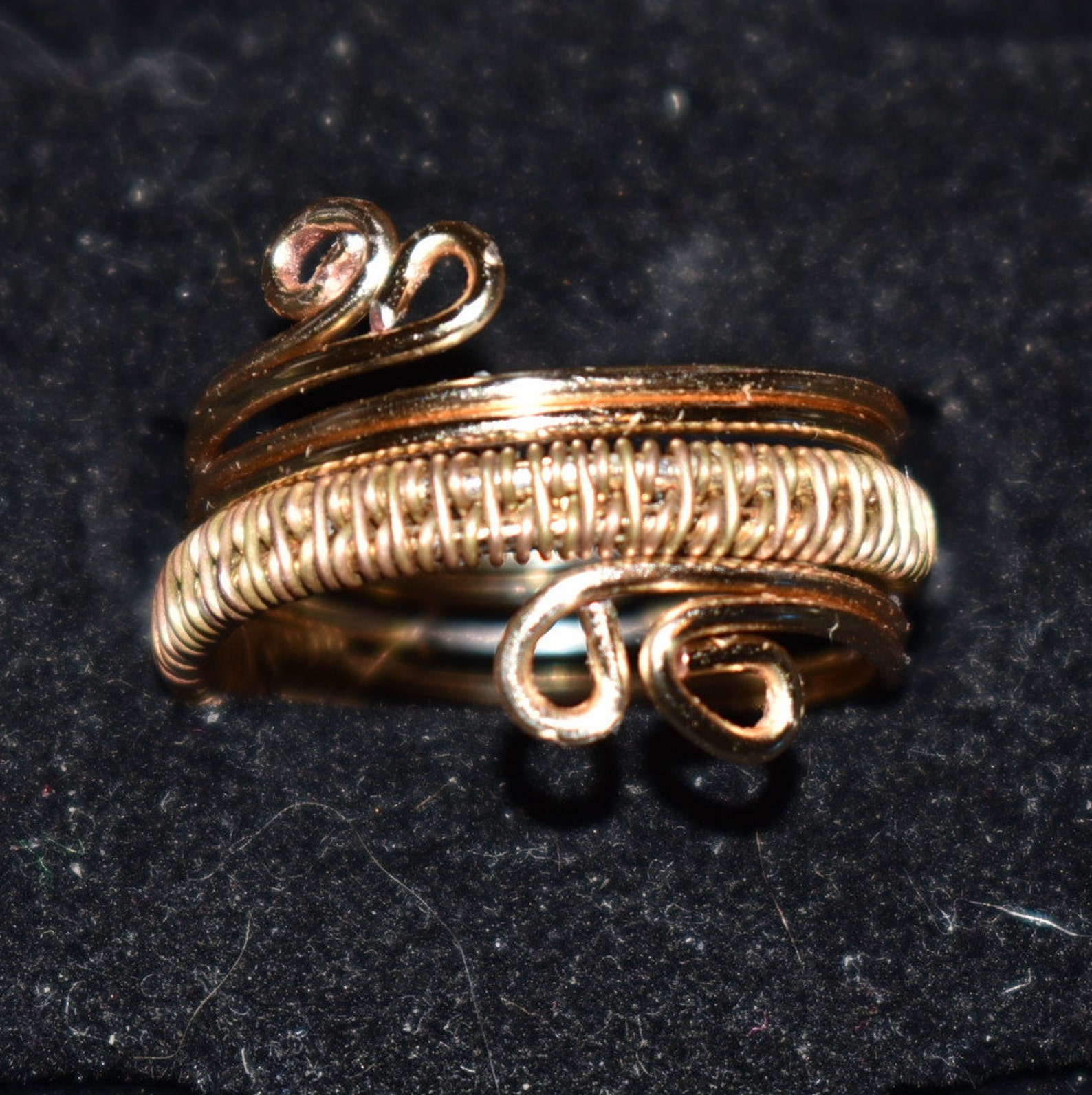 Woven Corona Wire Ring - Etsy