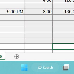 Yearly Employee Timesheet Template - Automated Interactive Excel ...