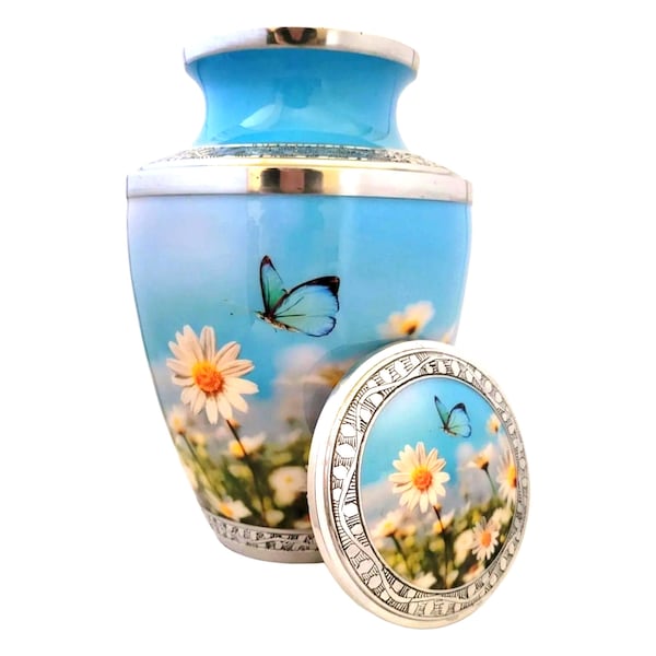 Pet Urn Daisies - Etsy