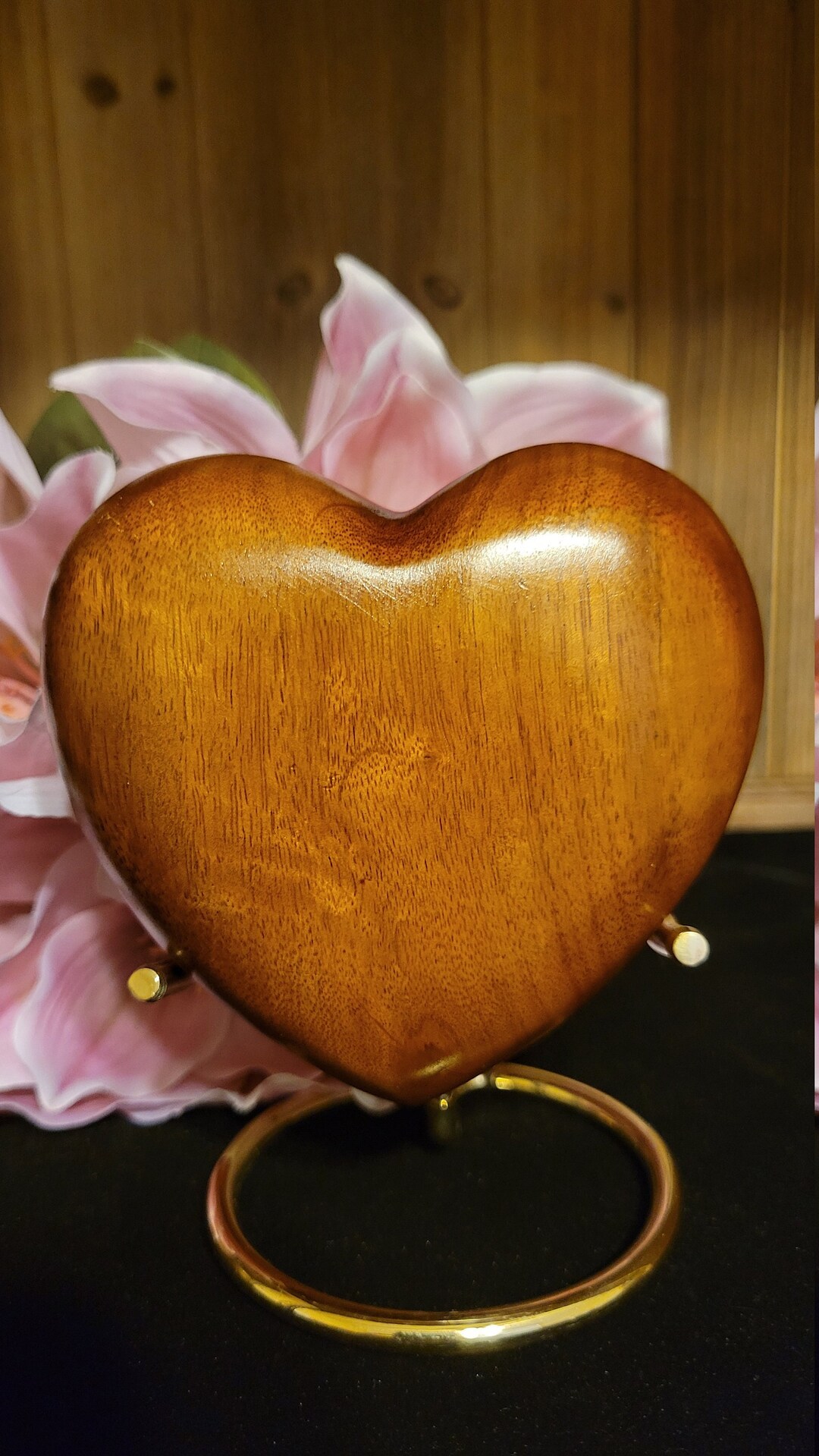 Large Wood Keepsake for Ashes 4 Heart Keepsake - Etsy