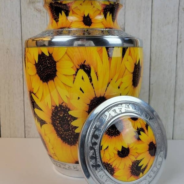 Small Yellow Urns for Human Ashes - Etsy