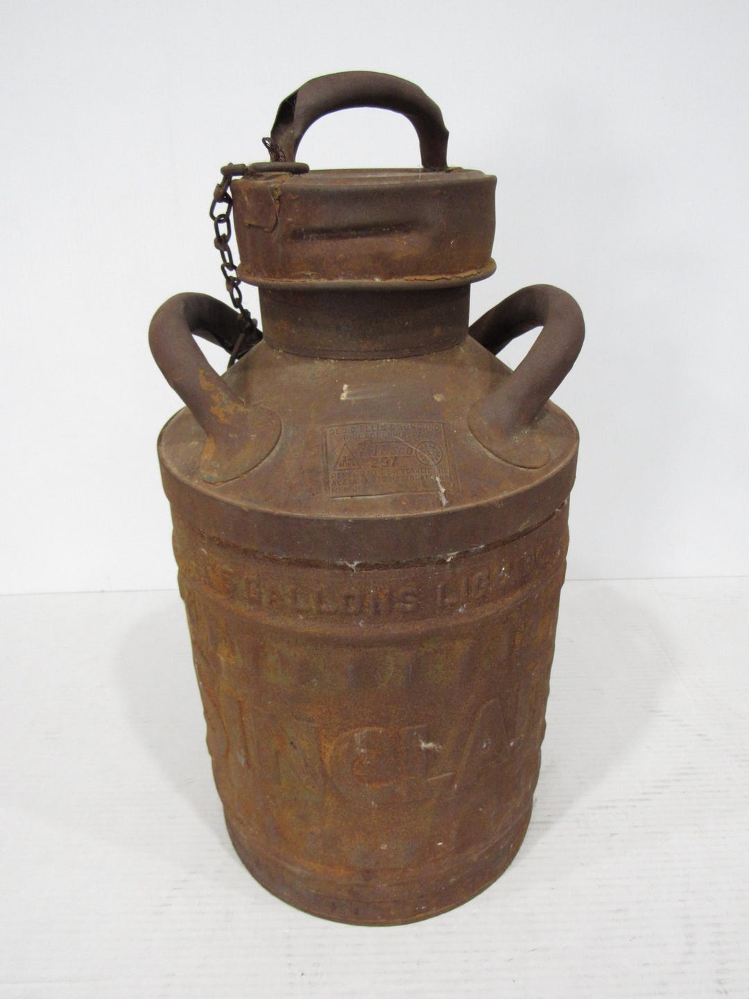 Sinclair 5 Gallon Gas Can Made by D Geo D. Ellis - Etsy