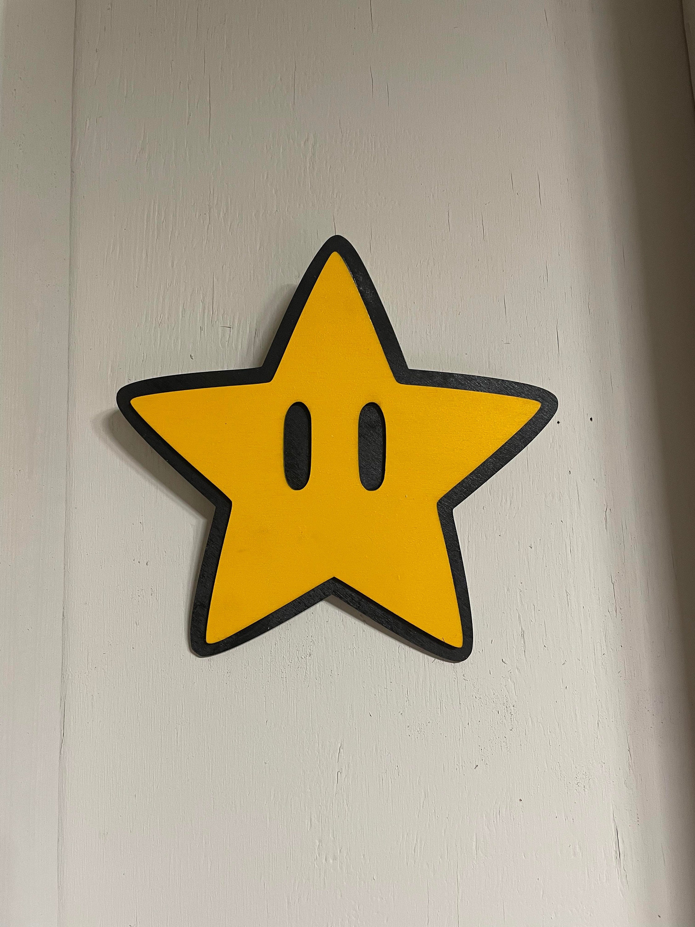 Super Mario Power Star Wall Mount - Etsy