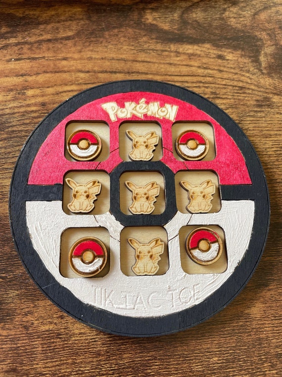 DIY Pokemon Tic-tac-toe Game - Etsy