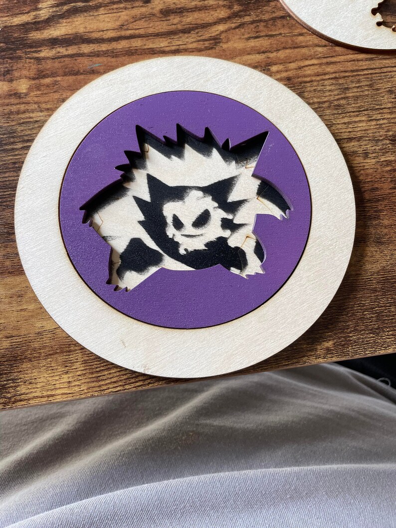 Pokemon Gengar Evolution Sign - Etsy