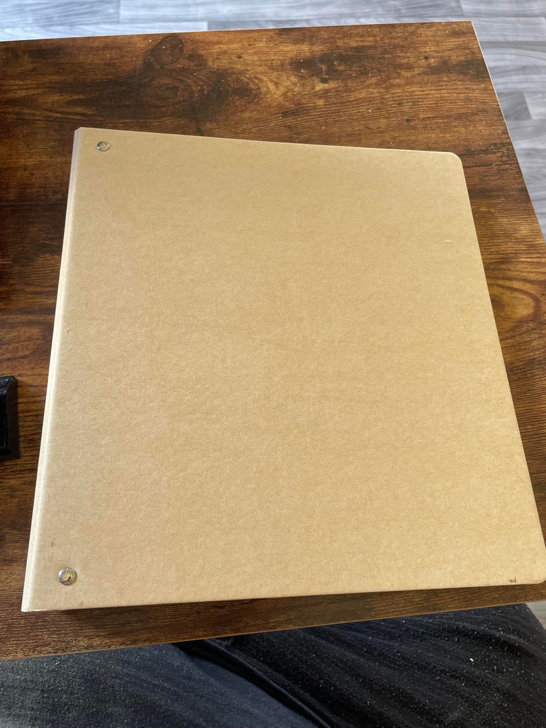 Personalized Engravable Binders - Etsy