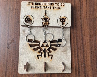 Legend of Zelda, Zelda Key Holder, Gift Ideas, Gaming Gadgets, 8bit ...