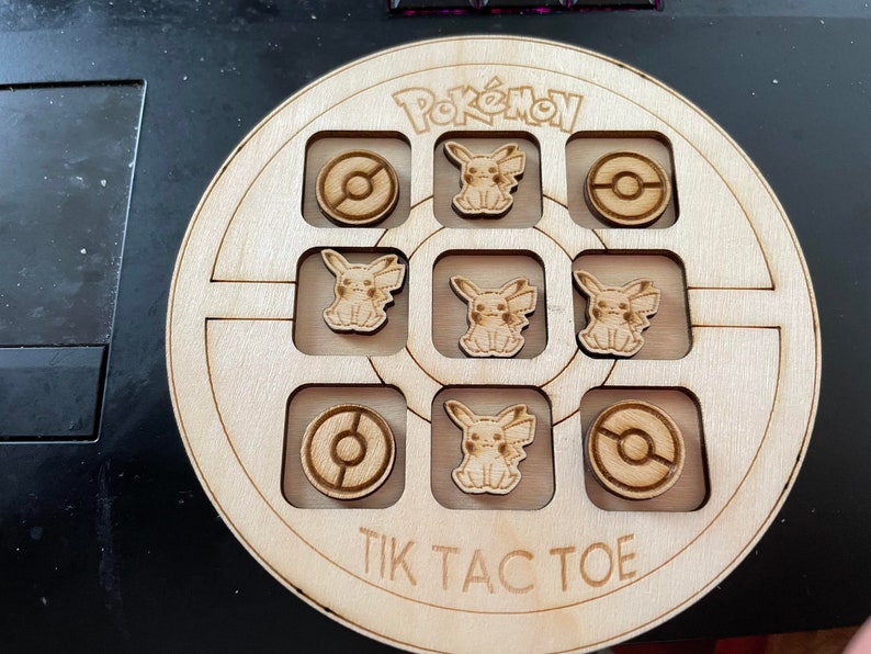 DIY Pokemon Tic-tac-toe Game - Etsy