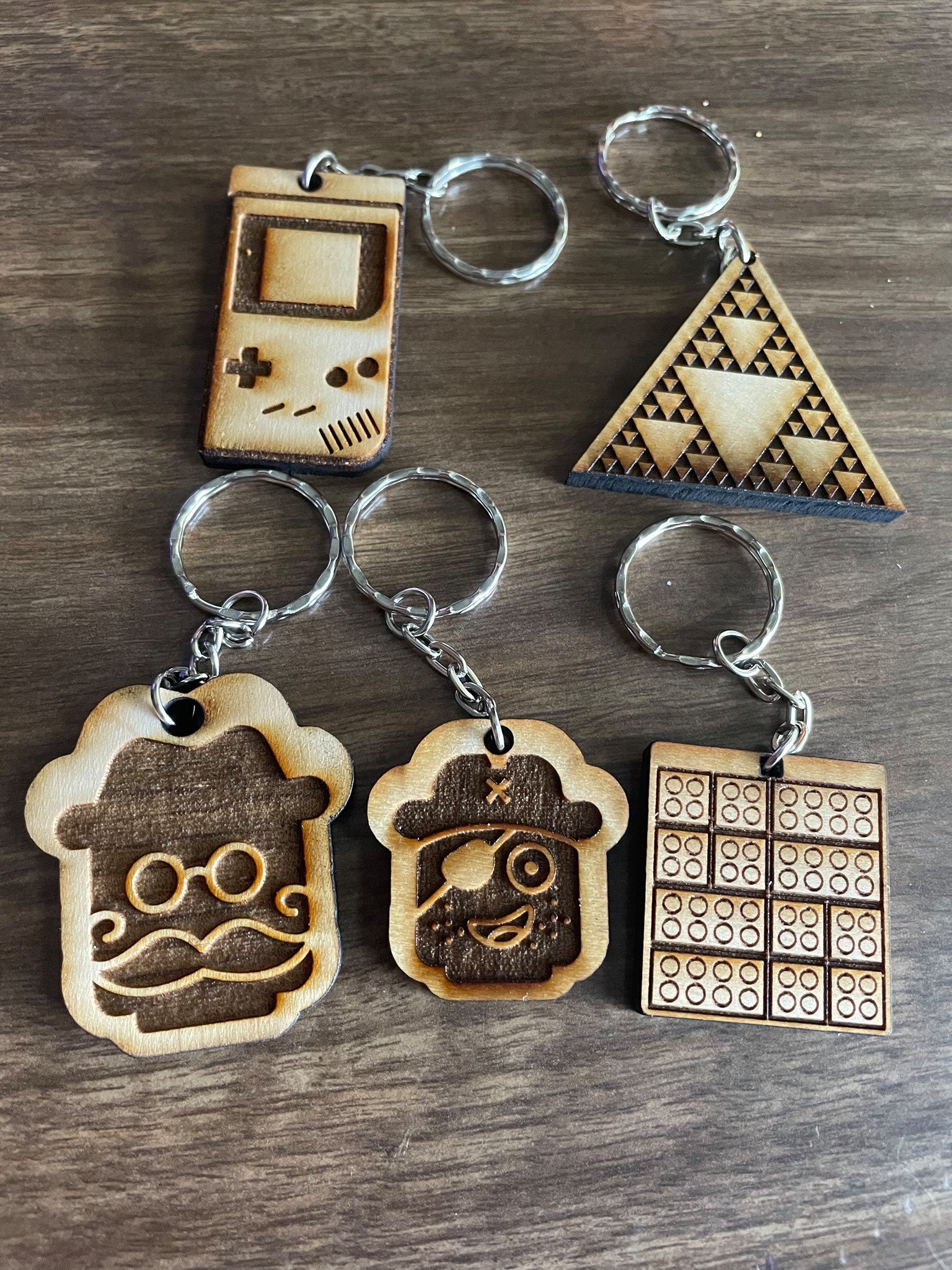 Anime/video Game Custom Themed Keychains - Etsy