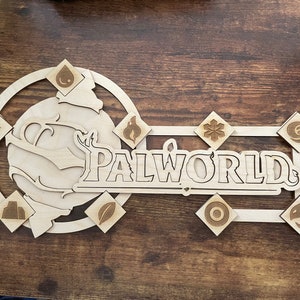 Palworld Themed Sign - Etsy