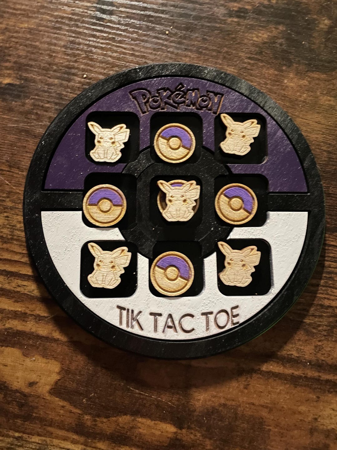 DIY Pokemon Tic-tac-toe Game - Etsy