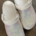 Wedding Shoes, Luxury Clogs, Bedazzled Bridal Accessory, Bridal Crocs ...