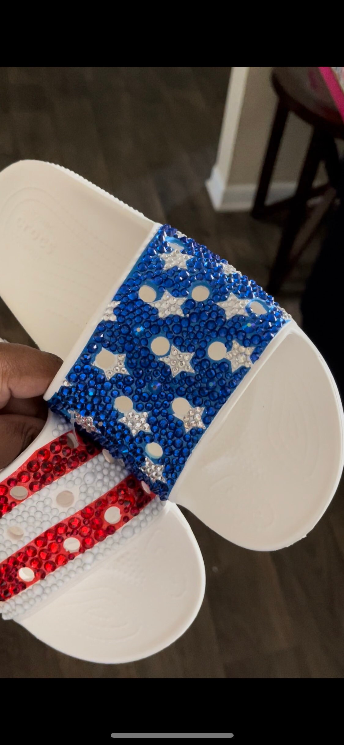 Bling Slides/bedazzled Clogs/slide Sandals/bling Sandals/bling - Etsy