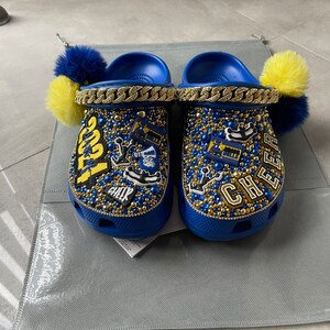 Custom Graduating Blinged Crocs, Senior Class Personalized Shoes - Etsy