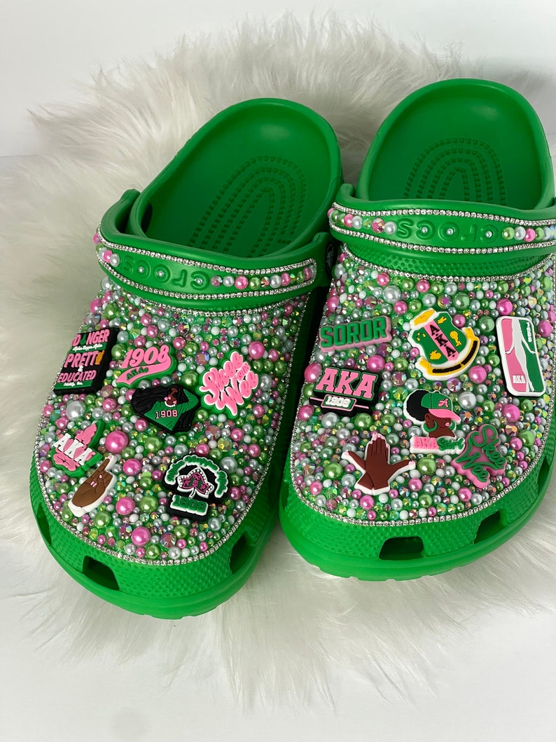 Custom Blinged Crocs Personalized Shoes - Etsy