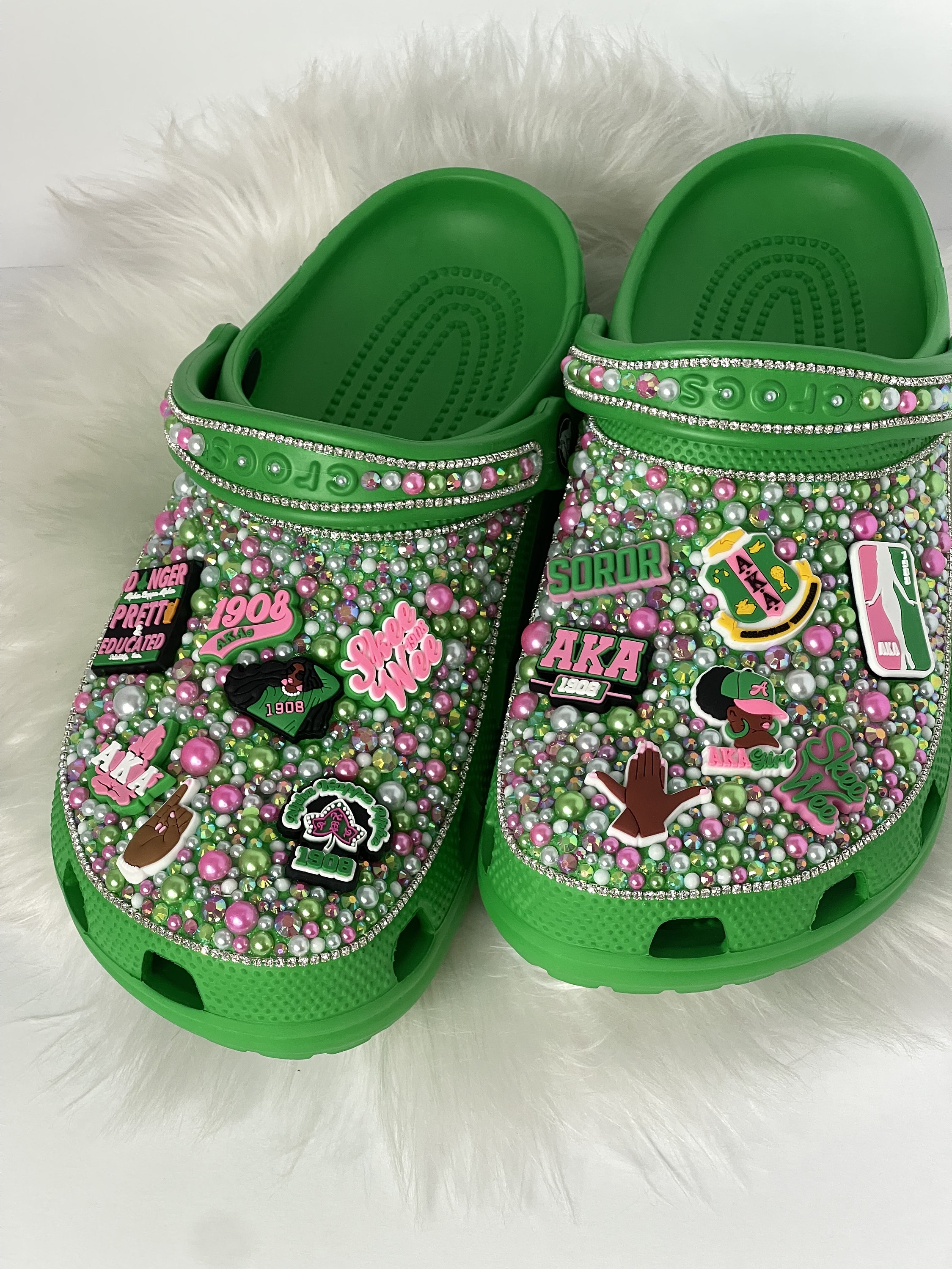 Custom Blinged Crocs Personalized Shoes - Etsy