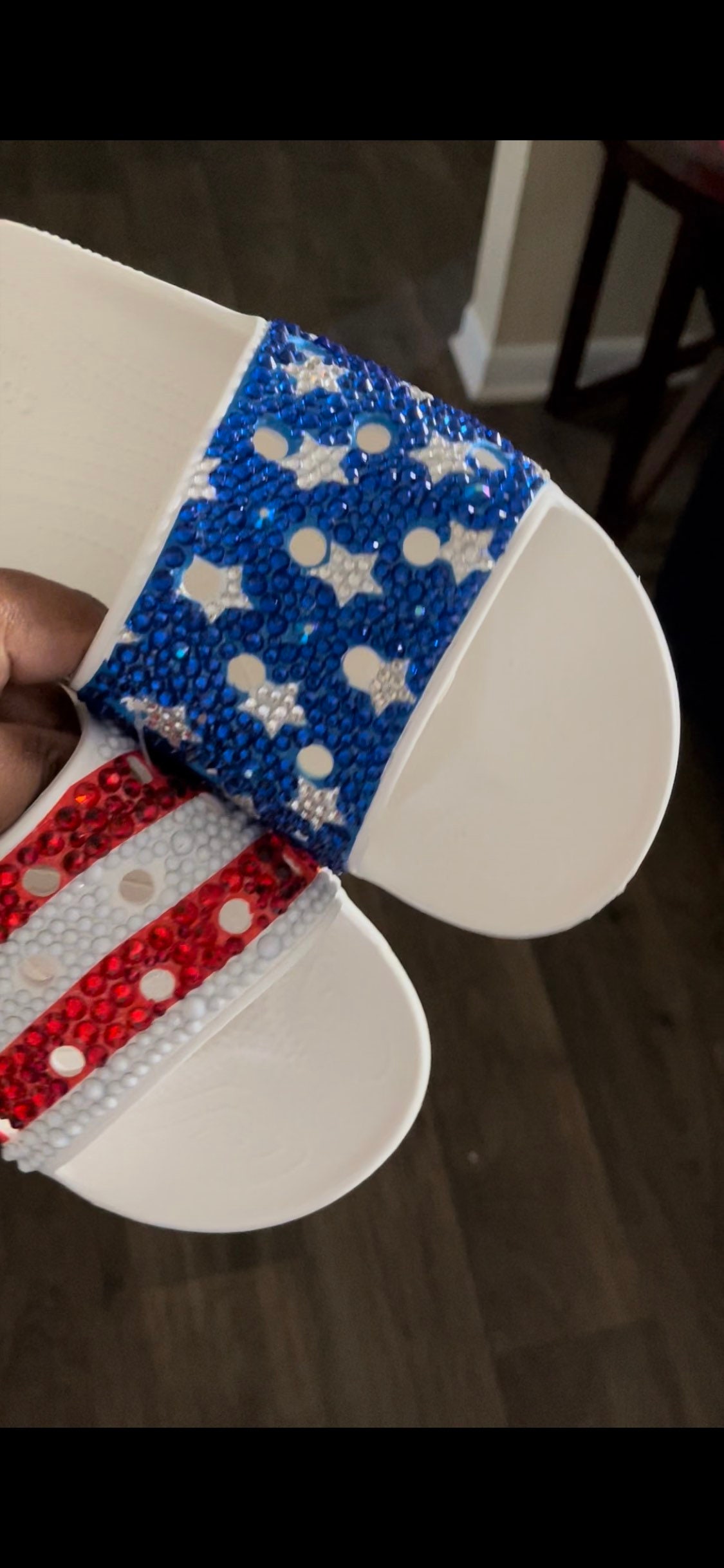 Bling Slides/bedazzled Clogs/slide Sandals/bling Sandals/bling - Etsy