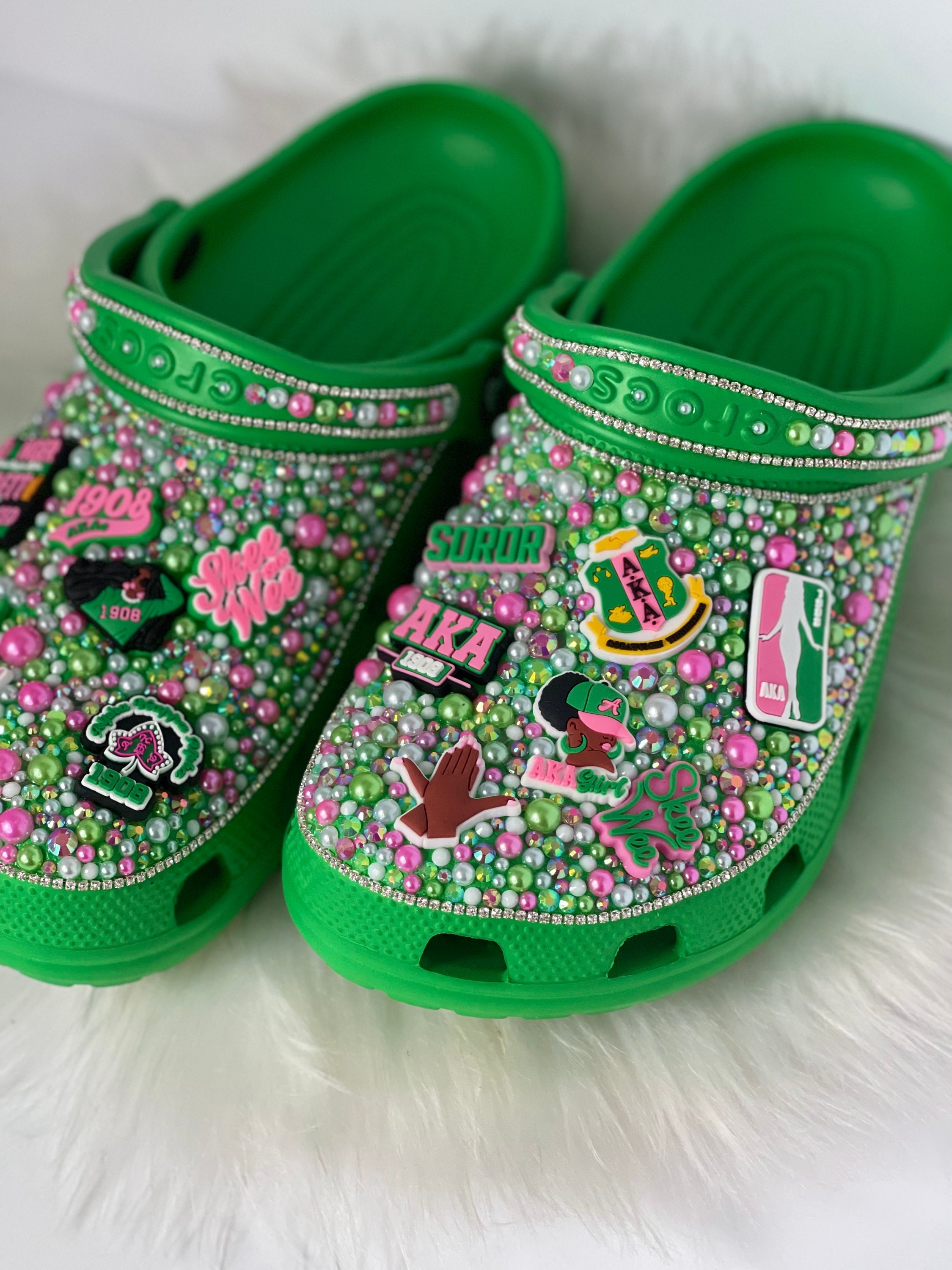 Custom Blinged Crocs Personalized Shoes - Etsy